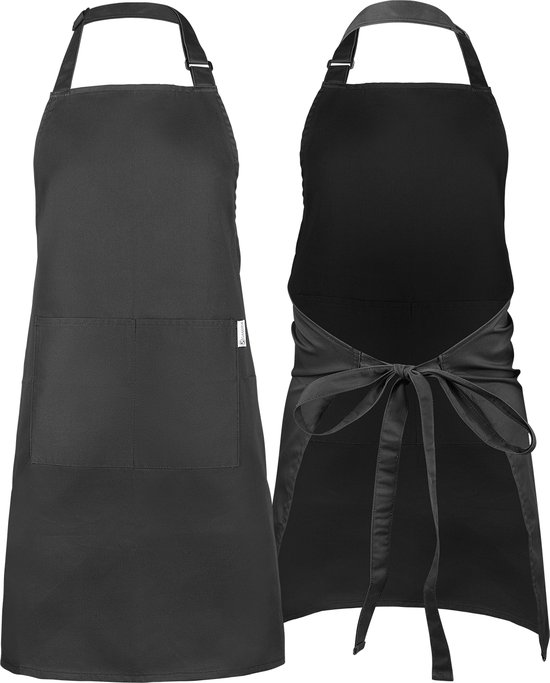 Gandria Keukenschort - Professioneel Kookschort - Schort voor Dames en ...