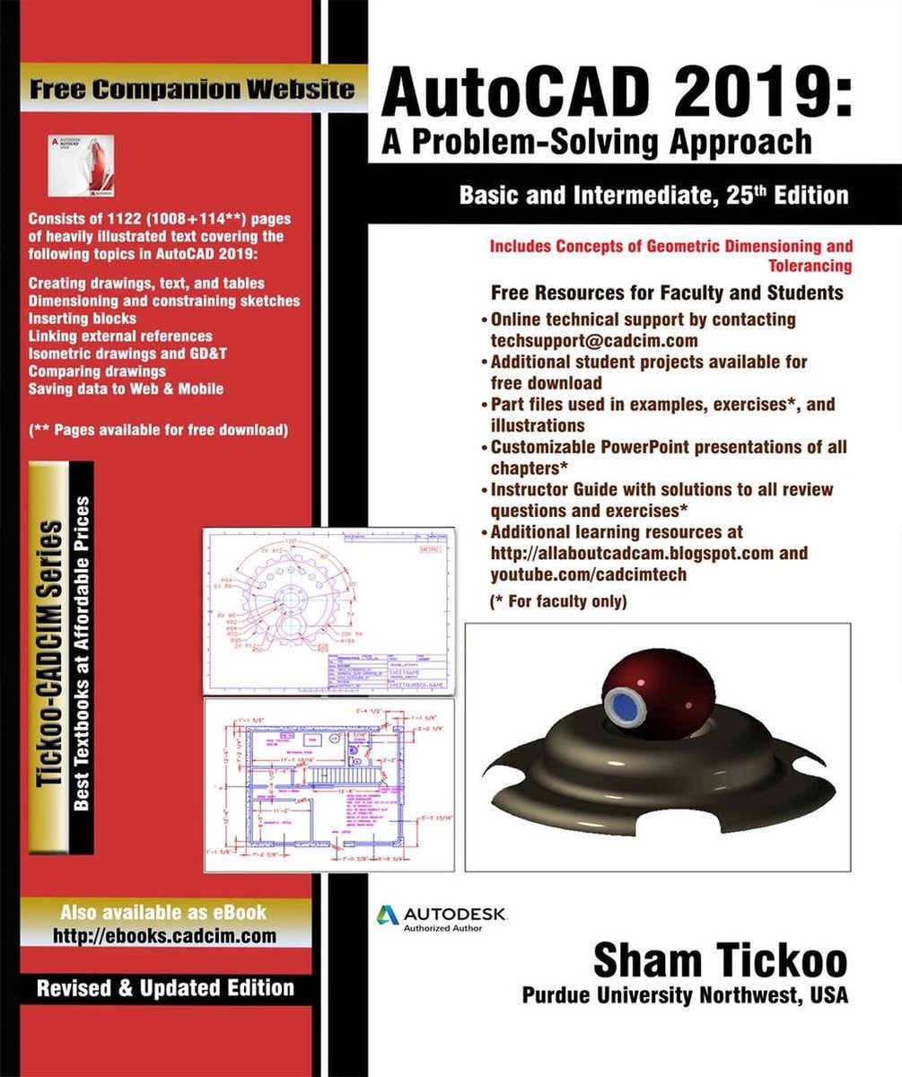 AutoCAD 2019: A Problem - Solving Approach, Basic and Intermediate ...