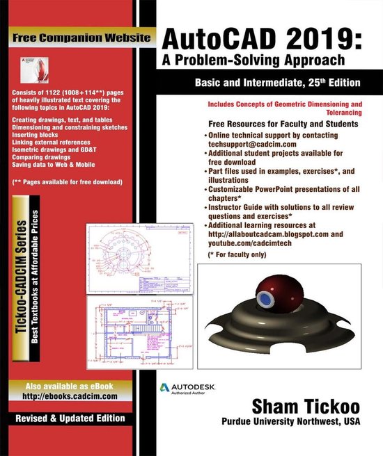 AutoCAD 2019: A Problem - Solving Approach, Basic and Intermediate, 25th Edition... | bol
