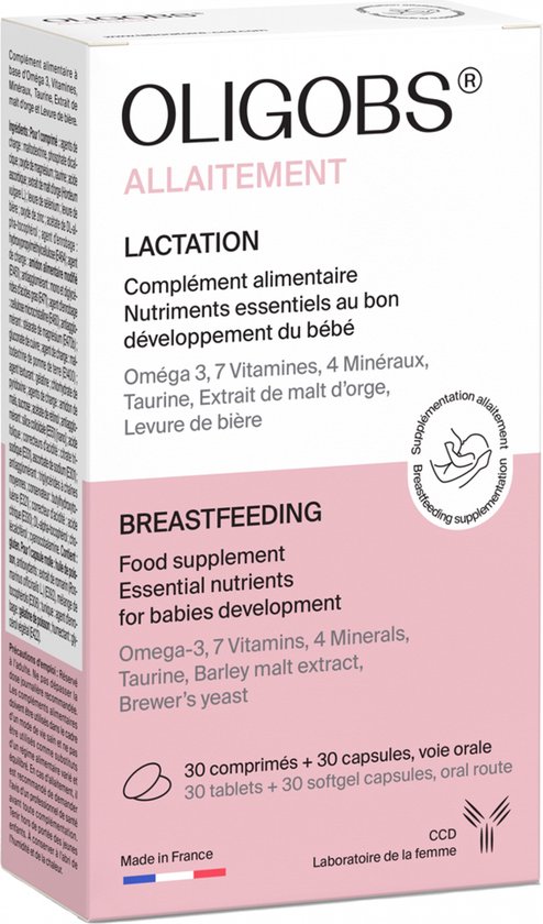 Laboratoire CCD Oligobs Borstvoeding 30 Tabletten + 30 Capsules | bol