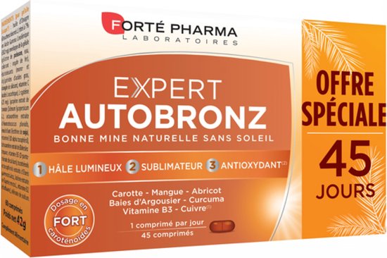 Forté Pharma Expert Autobronz 45 Tabletten | bol