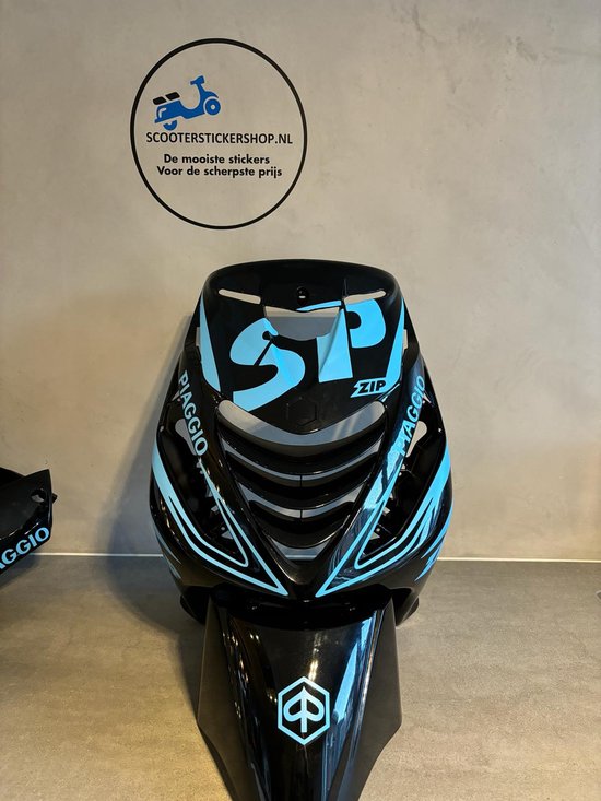 Piaggio Zip Stickerset - Piaggio Zip SP set - Zip SP - Scootersticker - Scooter... | bol