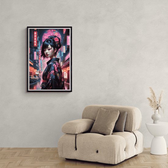 Neon Tokyo Poster - Manga - Japanse Art - Japan - posters - formaat ...