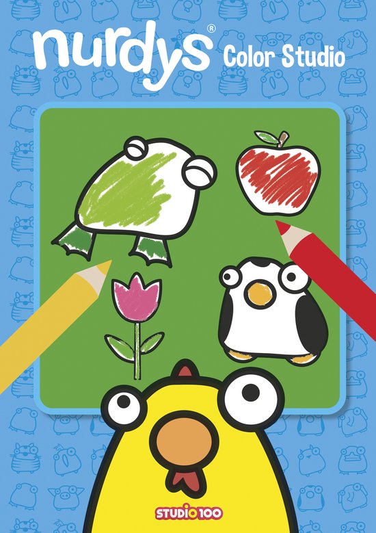 Nurdys kleurboek - Color Studio | bol