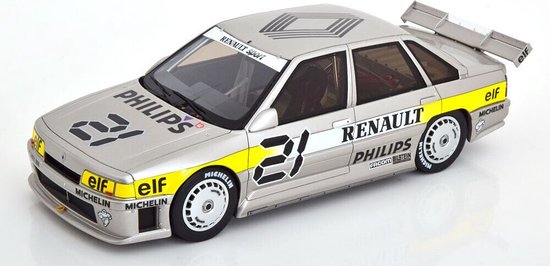 Het 1:18 Diecast-model van de Renault R21 2.0L Turbo #21 van het... | bol