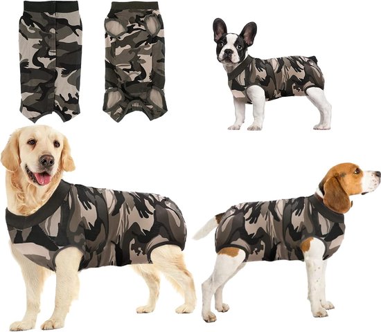 Honden Romper - Honden recovery suit voor na de operatie - kleur ...