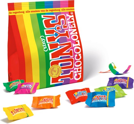 Tony Chocolonely Tiny Mix Chocolaatjes - 1 x 135 gram | bol