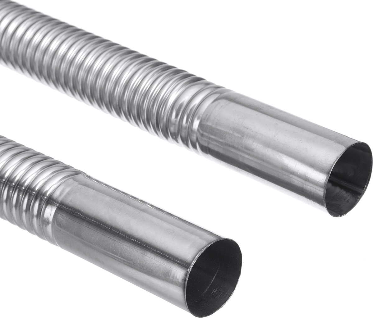 Uitlaatpijp voor Standkachel - 25mm x 60cm - RVS Uitlaatslang met ...