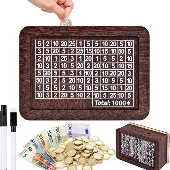 Spaarpot Groot - XXL Spaarpot - Grote Spaarpot Voor Volwassenen | bol