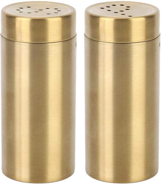 Peper Shaker - 2 Stks Rvs Peper Set Zout En Peper Shakers Set Kruiden ...