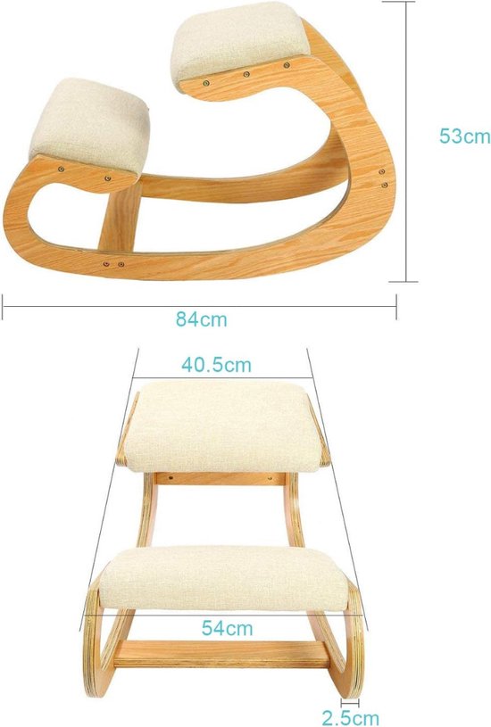 Kniestoel - Kniestoel Ergonomisch - Knie Stoel - Green | bol