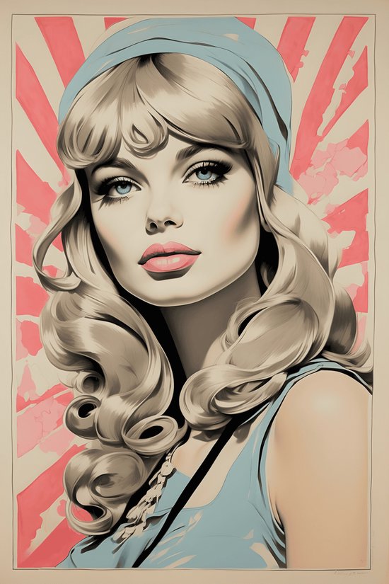 Vintage Poster | Pin up Poster | Amerikaans Vintage | 50x70cm ...