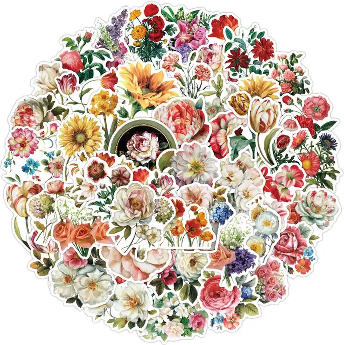 Stickers - 50 Stuks - Vinyl - Bullet Journal Stickers - Vintage ...