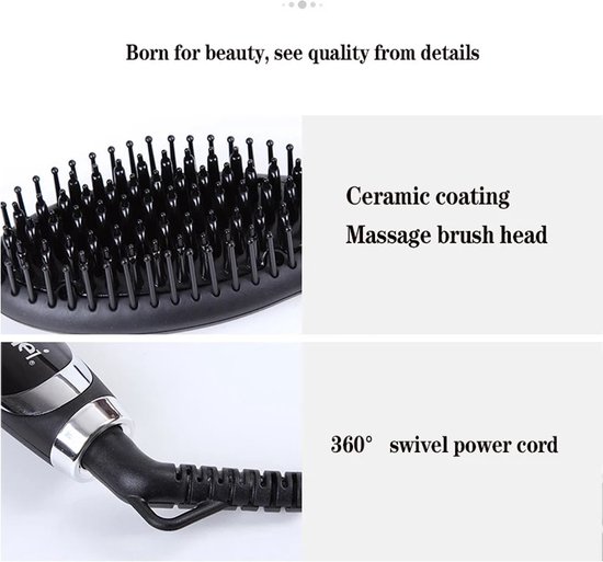 Kemei Hot Kam Stijltang Elektrische Stijltang Haar Krultang Nat Droog ...