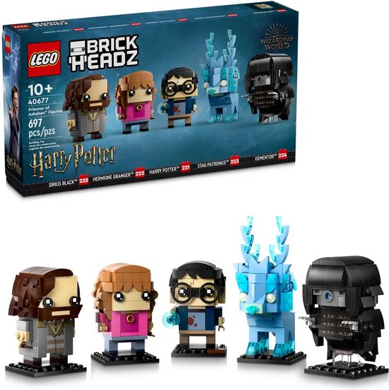 LEGO Harry Potter Brickheadz 40677 - Gevangene van Azkaban™ figuren | bol