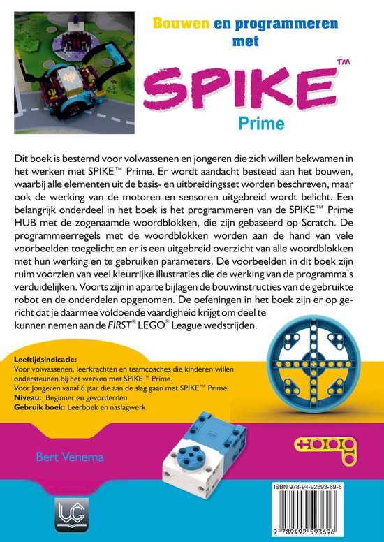 Bouwen en programmeren met SPIKE™ Prime, Bert Venema | 9789492593696 | Boeken | bol