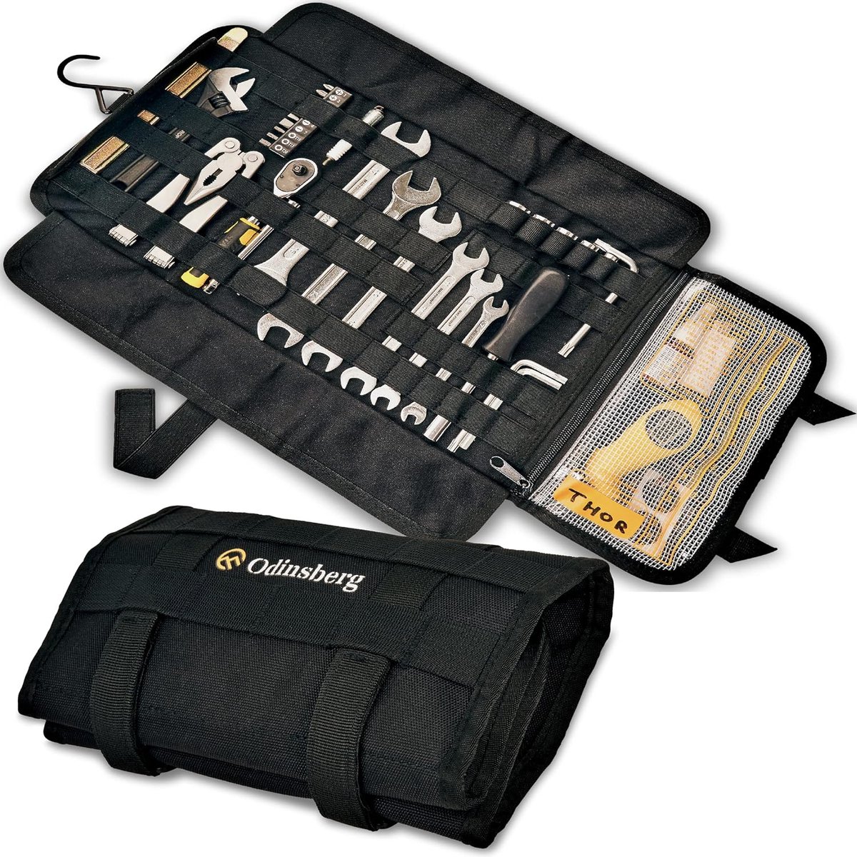 Heavy Duty Tool Roll Gereedschapstas voor motorfiets, zonder inhoud ...