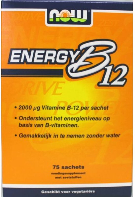 Now Foods - Instant Energy B-12 2000 μg - Bevat Verschillende B ...