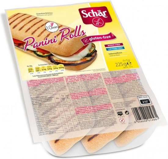 Schar Panini Rolls 225 gr | bol