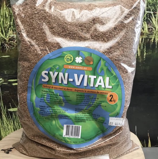Syn-vital 15kg- gefermenteerde paardenvoeding | bol