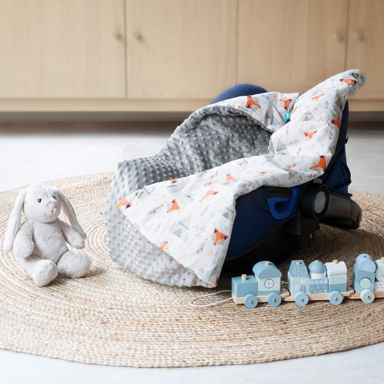 wikkeldeken \ babyzitje, deken / knuffeldeken, kinderwagendeken voor ...