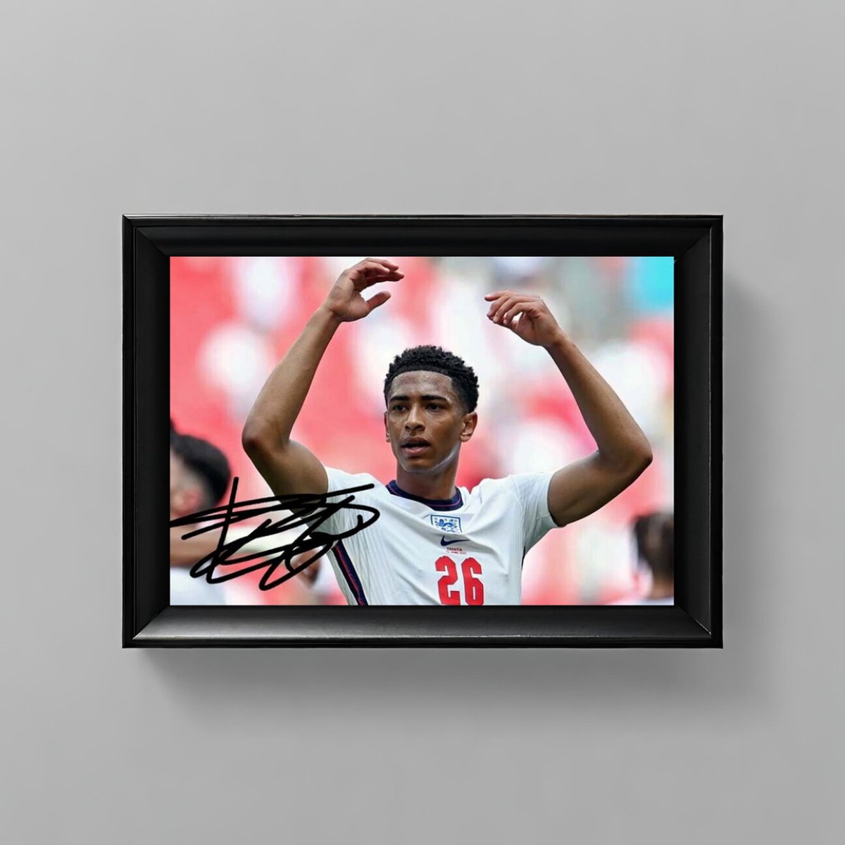 Jude Bellingham Kunst - Gedrukte handtekening - 10 x 15 cm - In ...