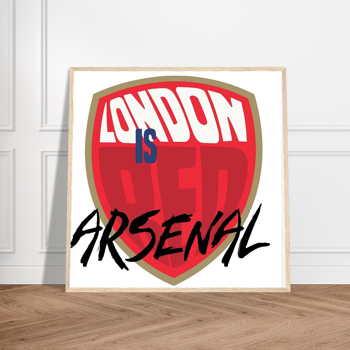arsenal poster | arsenal posters | 50 x 50 cm | voetbal poster bekende ...