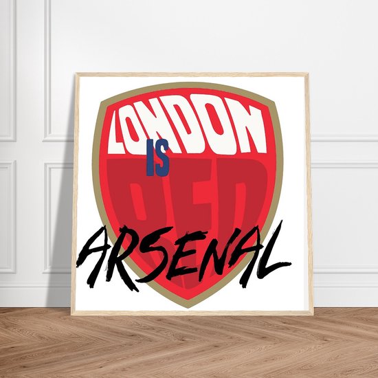 arsenal poster | arsenal posters | 50 x 50 cm | voetbal poster bekende ...