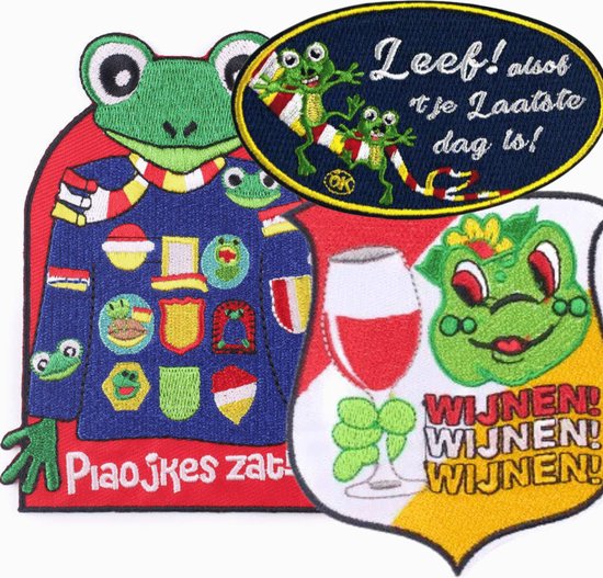 Oeteldonkse Emblemen SET van 3 – Oeteldonk – Den Bosch Carnaval ...