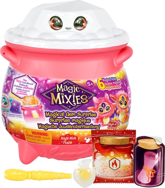 Magic Mixies Magical Gem Surprise Magische ToverKetel Vuur - Maak je ...