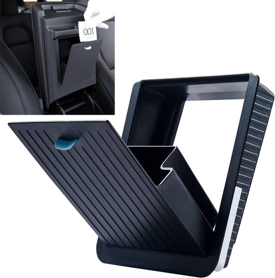 Middenconsole Organizer met Geheime Vak Geschikt voor Tesla Model 3 en ...