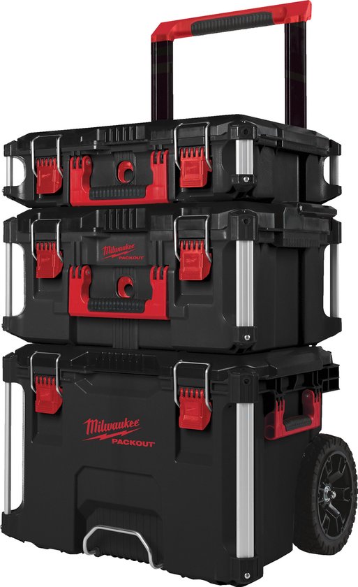 Milwaukee PACKOUT™ Kofferset 3-delig - 4932464244 | bol