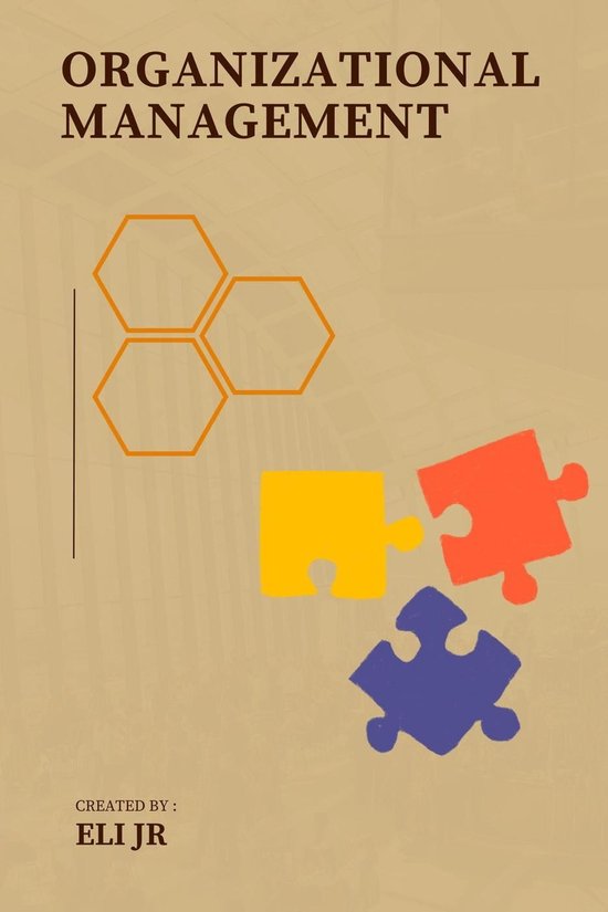 Organizational Management (ebook), Eli Jr | 9798224440122 | Boeken | bol