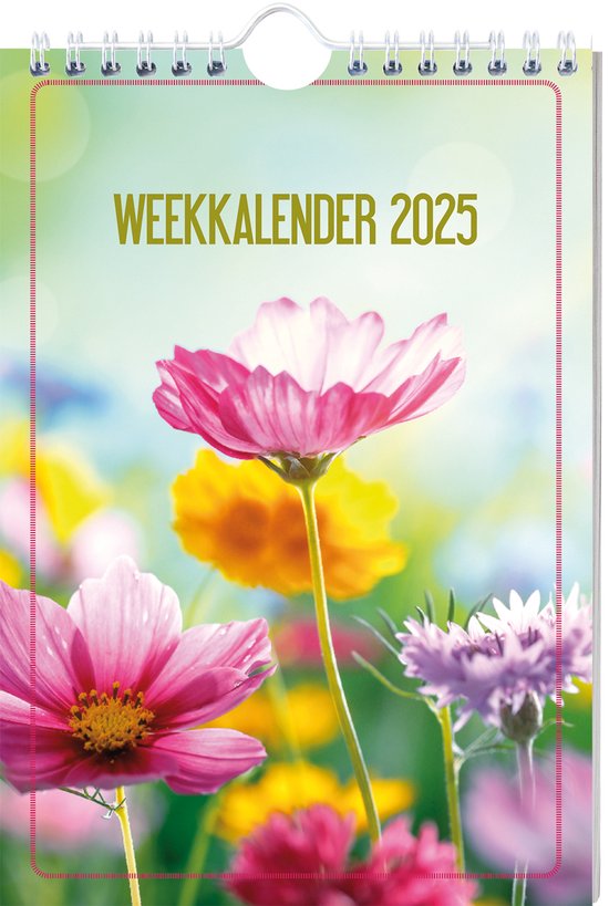 Bloemen weekkalender - 2025 | bol