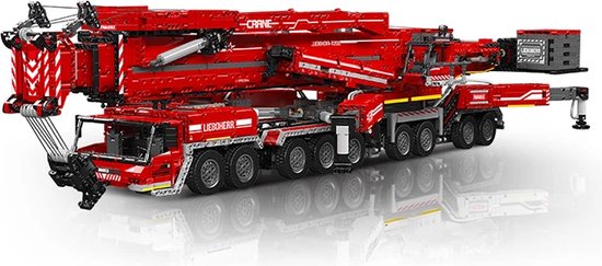 Mould King 17008 - Liebherr Kraan - Nieuwste Model - 8506 onderdelen ...