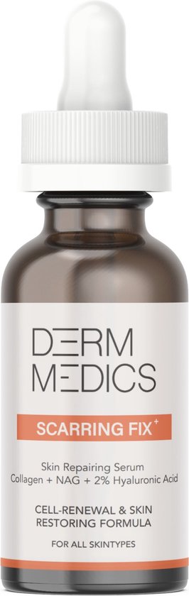 Derm Medics Scarring Fix+ - 2% hoogwaardig Hyaluronzuur en NAG - Vermindert littekens... | bol