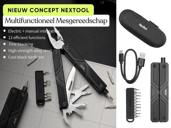 NexTool Gemini 13-in-1 Oplaadbare Elektrische Multifunctionele ...