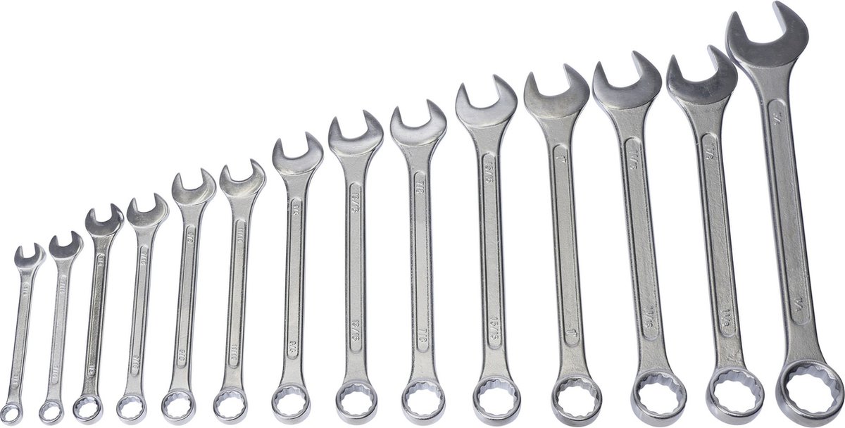 Steekringsleutelset inch maten 14 delig, Ringsteek sleutel set, XP ...