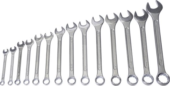 Steekringsleutel set - Inch maten - 14 delig - Ringsteeksleutel set ...