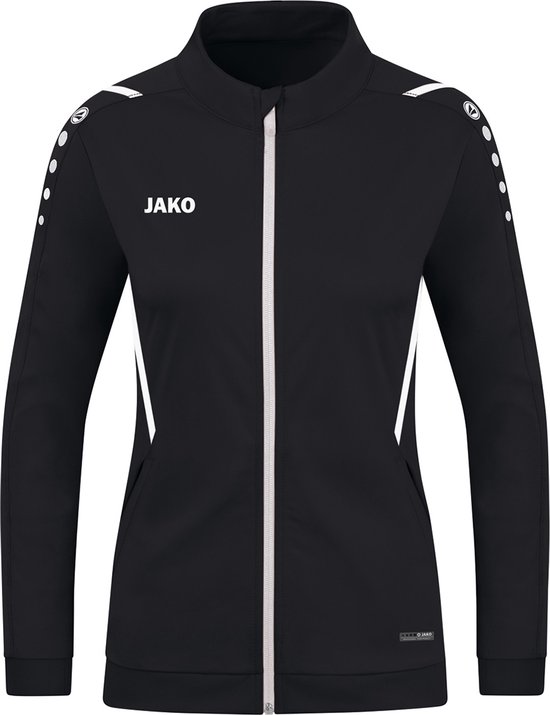 Jako - Polyester Jacket Challenge Women - Zwart Trainingsjack-42 | bol