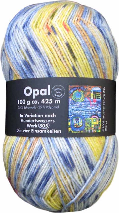Opal Sokkenwol - Hundertwasser combi pack - 5 verschillende kleuren | bol