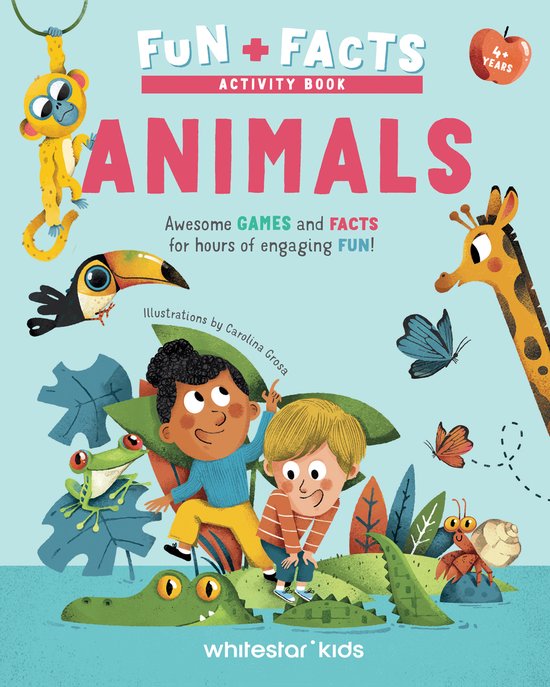 Fun + Facts Activity Book- Animals | 9788854420526 | Boeken | bol