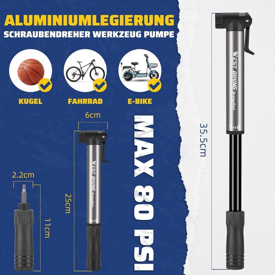 Luxe Fietspomp | bol