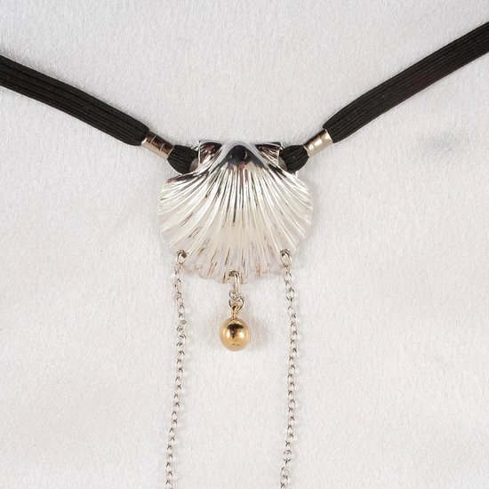 Sylvie Monthulé - G-String Rare Pearl | Zilver | bol