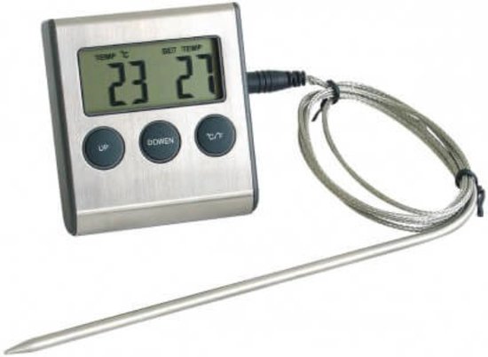 Déglon Digitale oven thermometer – breed temperatuurbereik – nauwkeurige meting –... | bol