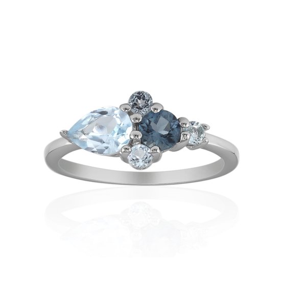 Topaas Zilveren Ring | bol