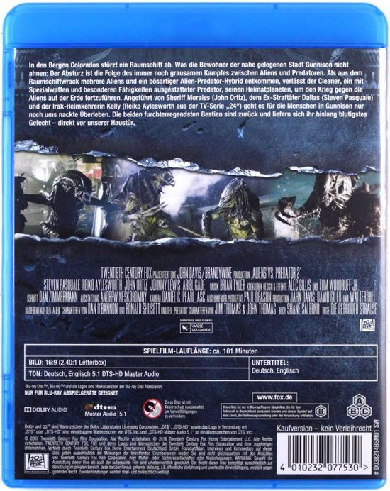 AVP2: Aliens vs. Predator 2 - Requiem [Blu-Ray] (Blu-ray), Shareeka ...