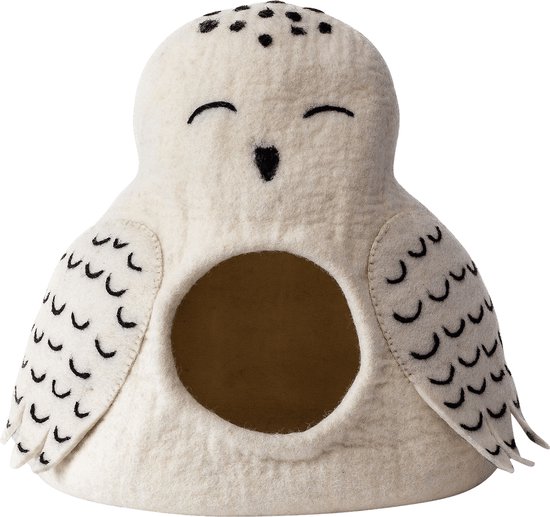 Dharma Dog Karma Cat - Manden - Grot Uil - Wit Ddkc124-03 - 175346 | bol