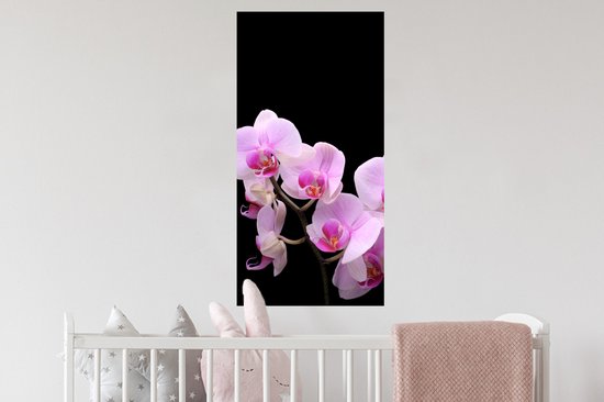 Muurstickers - Sticker Folie - Orchidee - Bloemen - Roze - Flora - 40x80 cm -... | bol