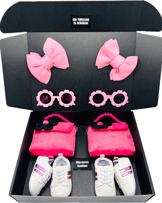Kraamcadeau voor een tweeling - tweeling meisje - kan ook rechtstreeks ...